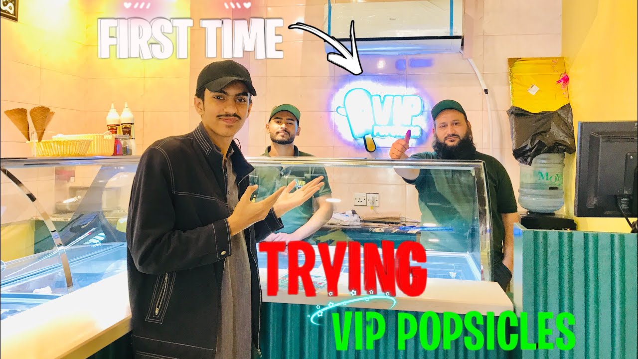 First time trying vip popsicles ♥️🙌🏻/vip popsicles @MustafaHanif shop ...