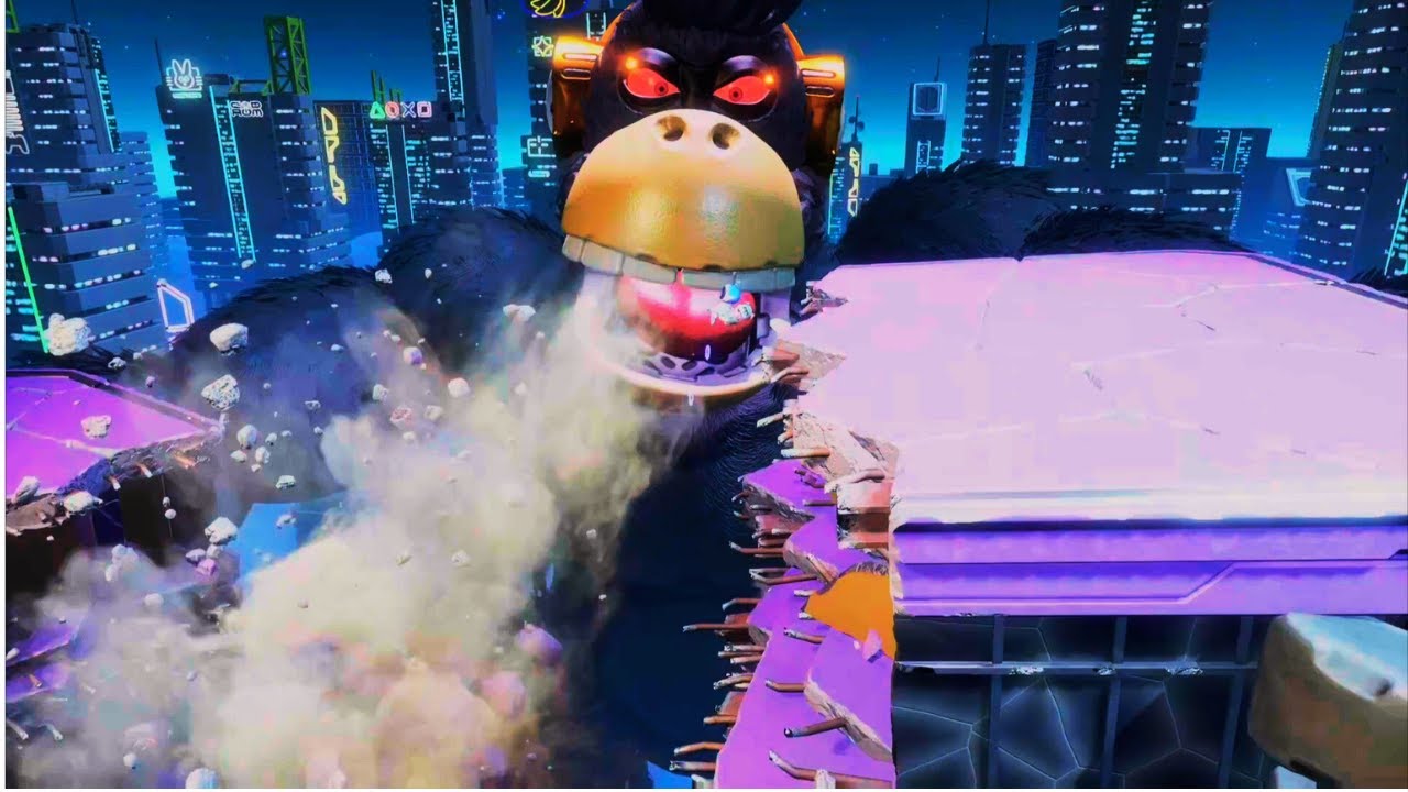 ASTRO BOT - MIGHTY CHEWY BOSS FIGHT PS5 GAMEPLAY (GORILLA NEBULA) - YouTube