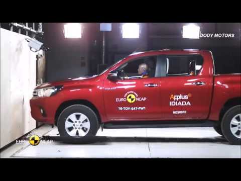 2016 Toyota Hilux Vs Nissan Navara NP300 CRASH TEST - YouTube