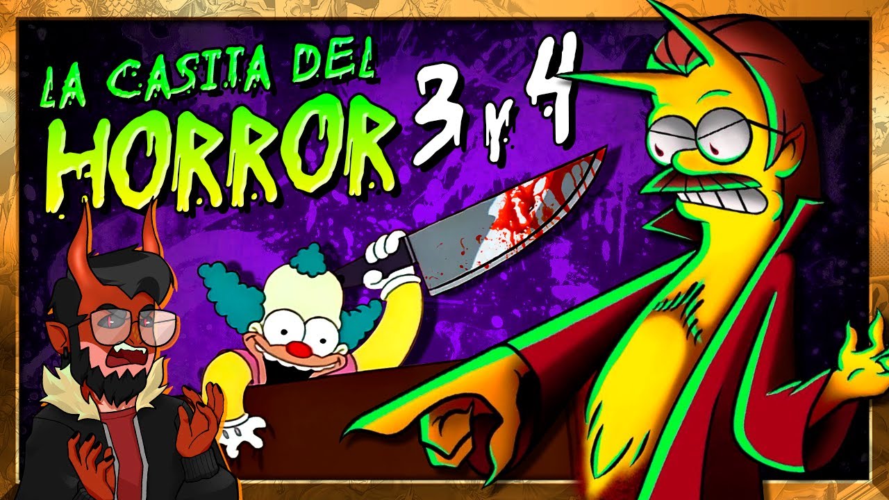 ¿Ned Flanders es el Diablo? | La Casita del Horror 3 y 4 🎃 LOS SIMPSON ...