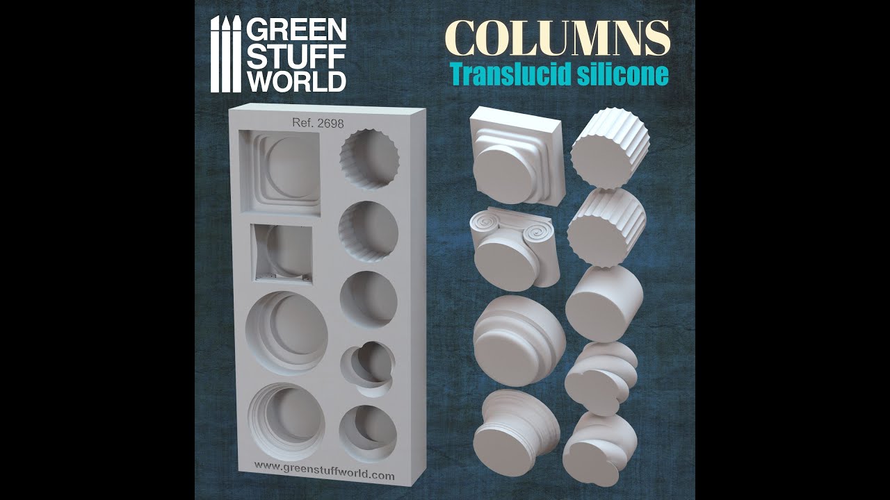 Review Columns Mold from Greenstuff World - YouTube