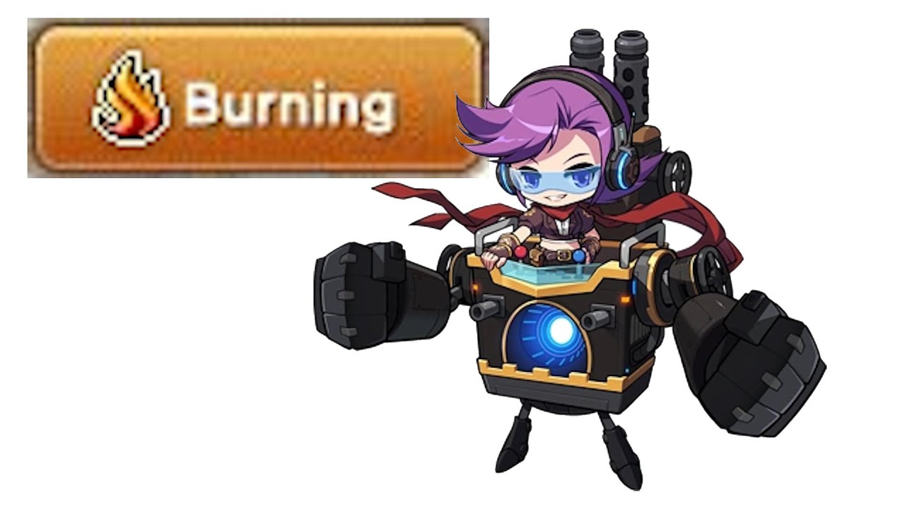 [Global MapleStory] Mechanic, Burning World - YouTube