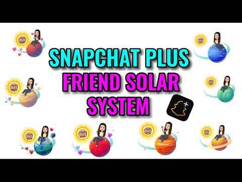 Snapchat Plus Friend Solar System (Snapchat+) | Snapchat Plus Feature ...