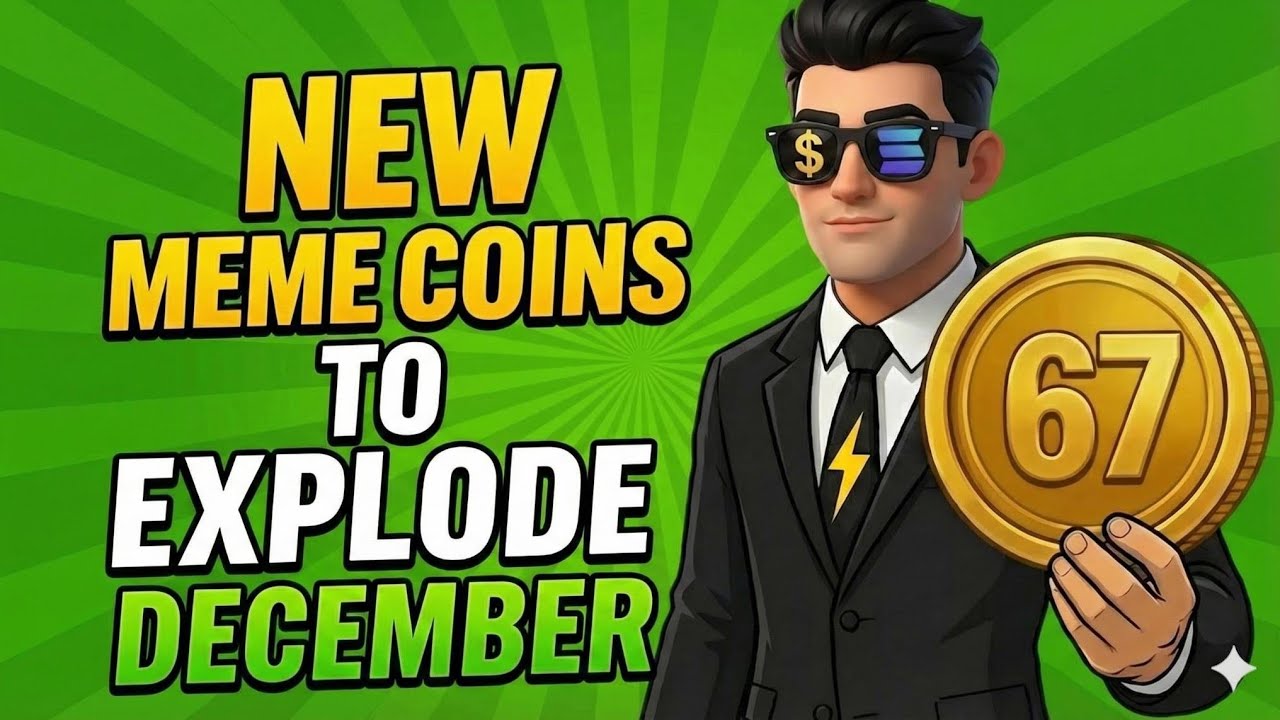 NEW Meme Coins Set to EXPLODE in December 2025 (Early 10X Plays You Don ...