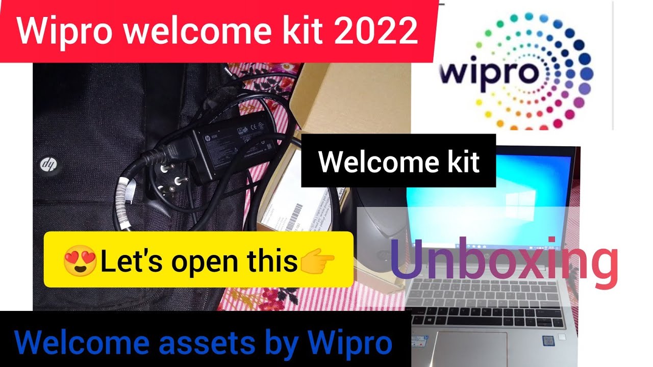 Wipro Welcome Kit For Freshers Unboxing 2022| WILP| ELITE| NLTH off ...