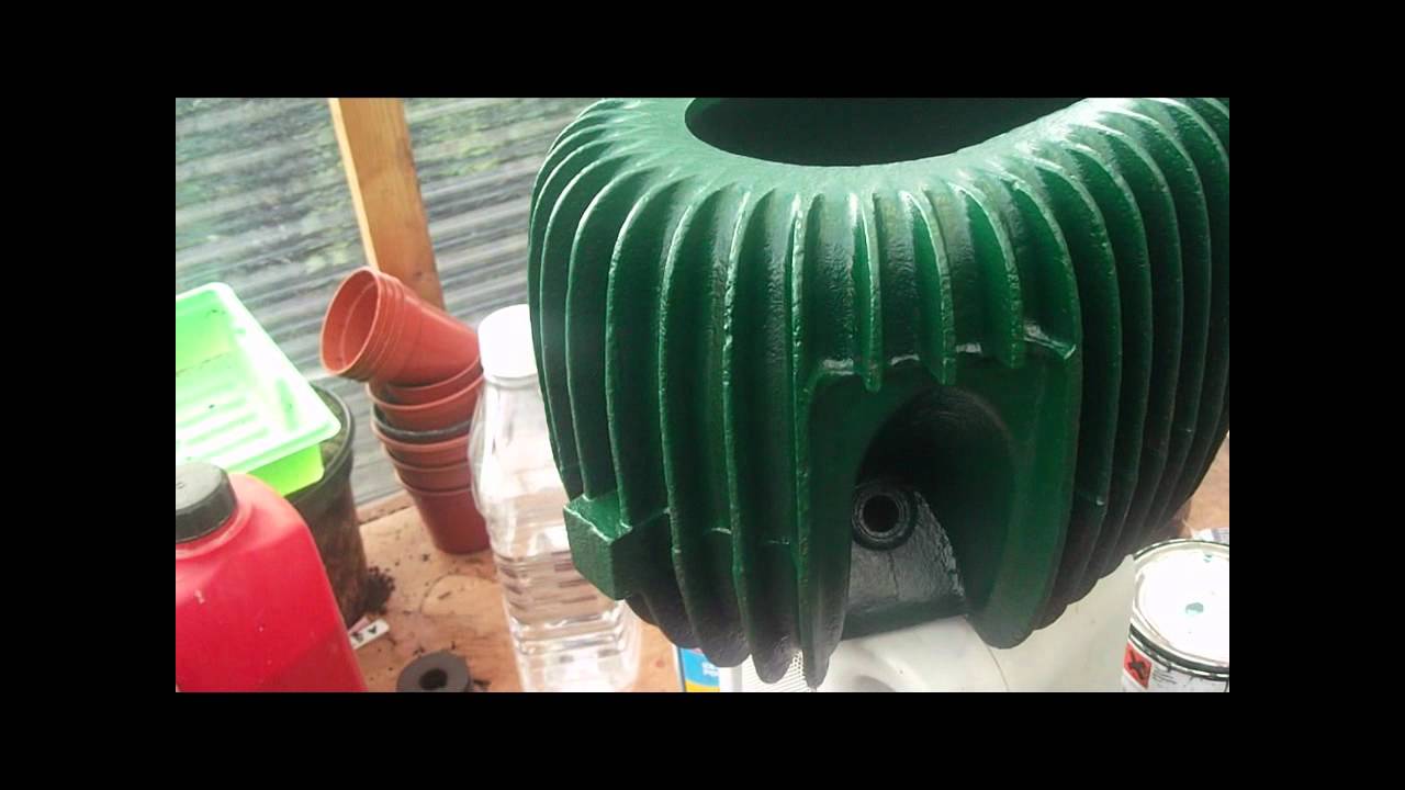 Wolseley WD8 1954 Restoration- Part 2 -Vintage Stationary Engine- - YouTube