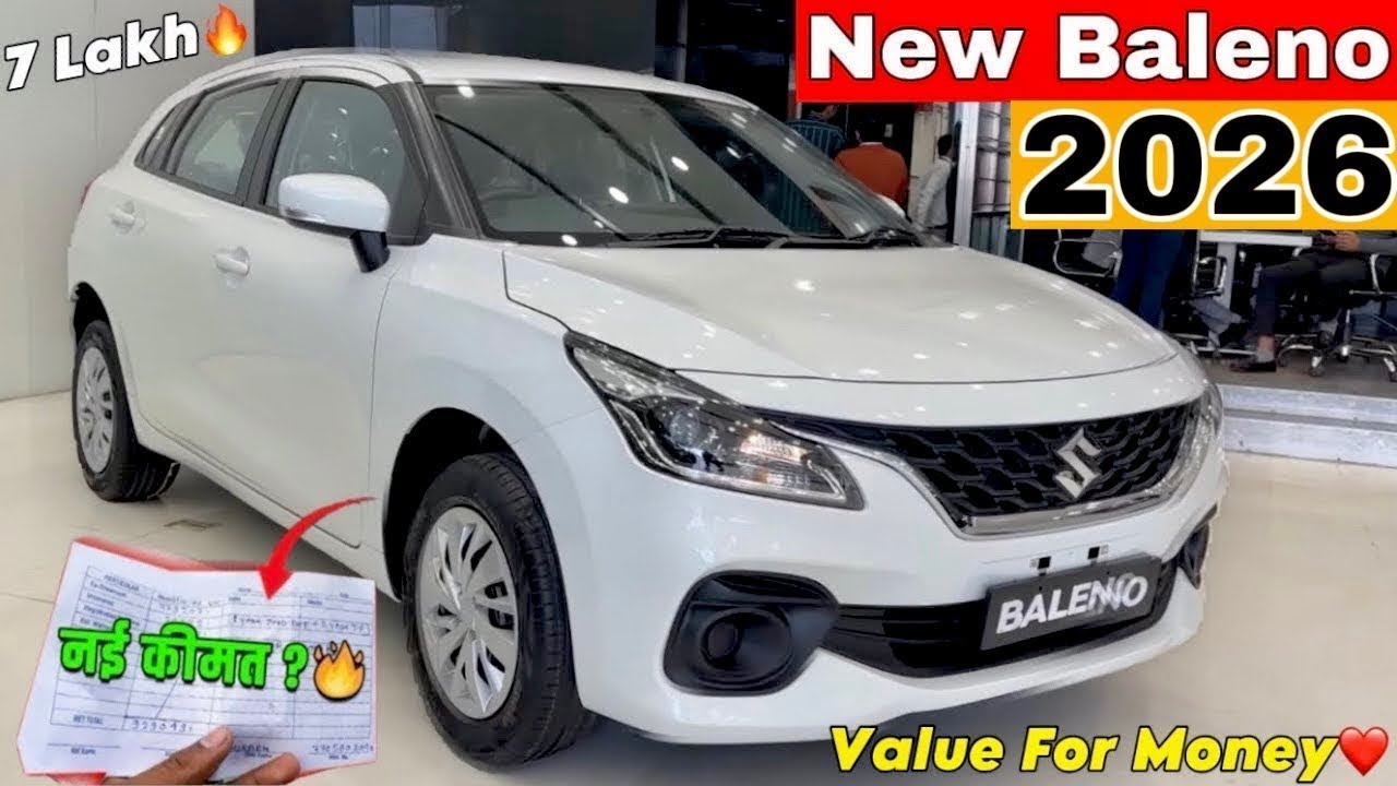 2026 New BALENO Updated Gst Cut 2nd Base Model Delta || Maruti Suzuki ...