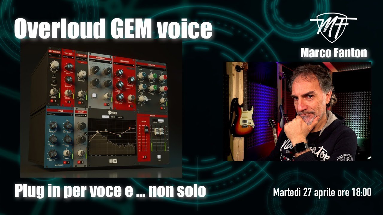 GEM Voice by Overloud - Plugin Per Voce e non solo - YouTube