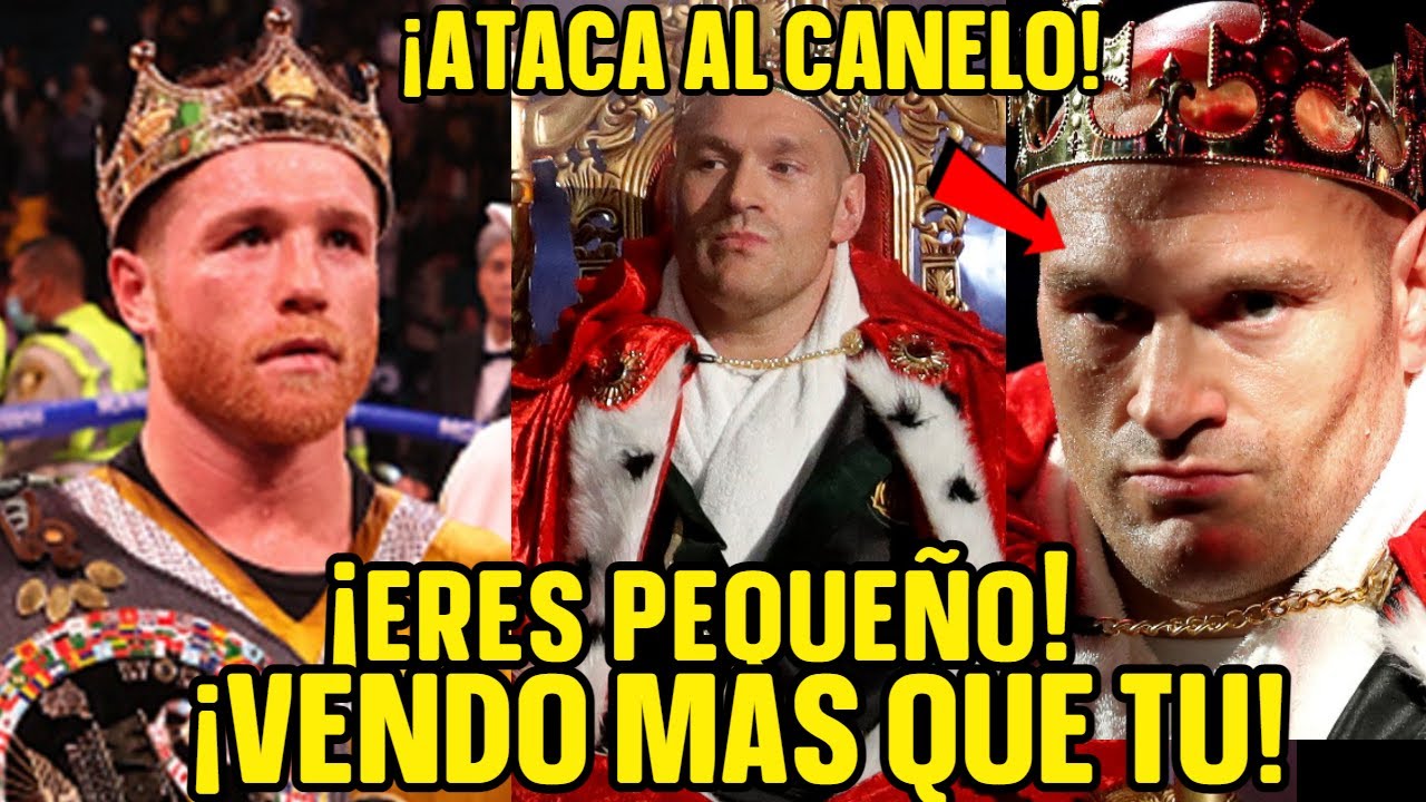 Tyson Fury se BURLA del CANELO y se cree el REY del BOXEO - es posible ...