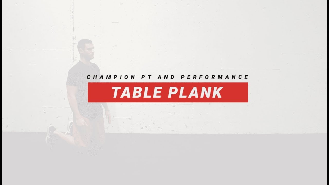 Table Plank - YouTube