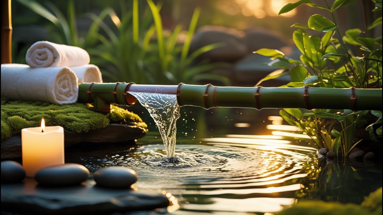 Relaxing Soft Sounds of Deep Forest, Babbling Water and Gentle Birdsong ...