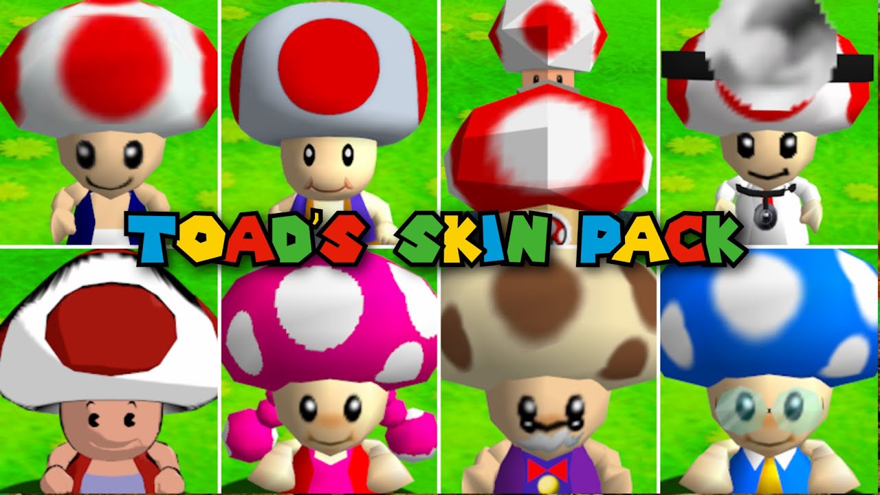 🍄 Super Mario 64 Coop DX - [CS] Toad's Skin Pack - YouTube