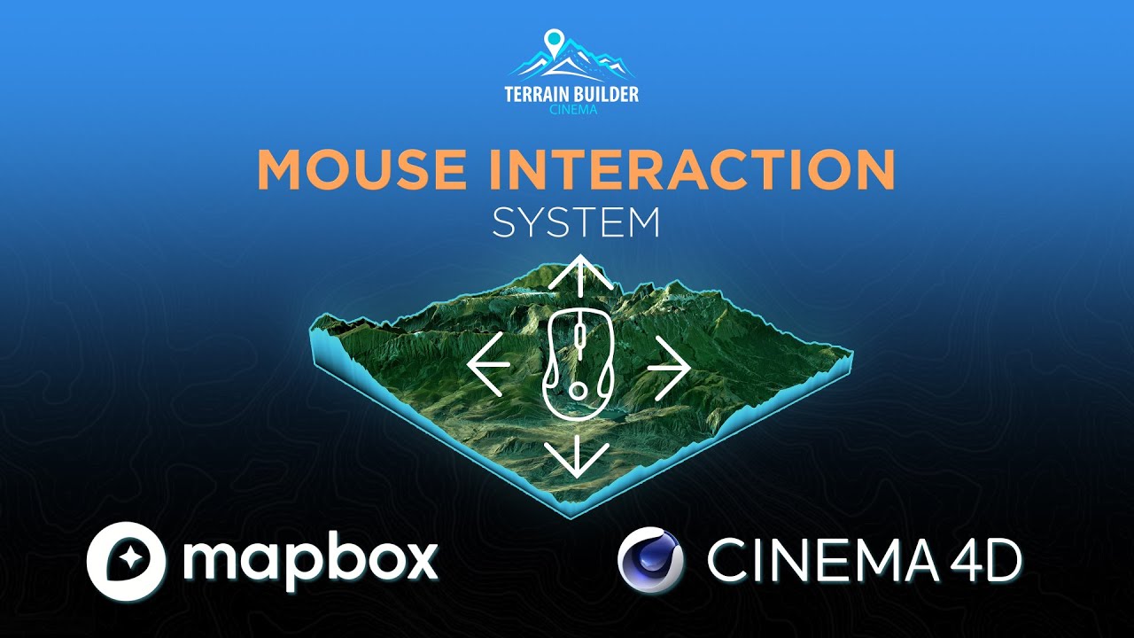 Terrain Builder 3.5 Cinema 4D (Mouse Interaction System) - YouTube