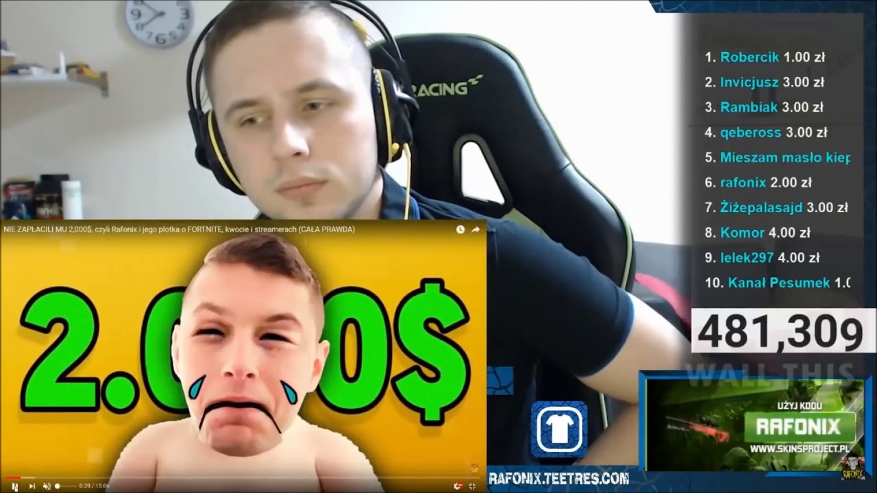 RAFONIX O VOJTAZ JUŻ NIE JEST MOIM KOLEGOM - YouTube