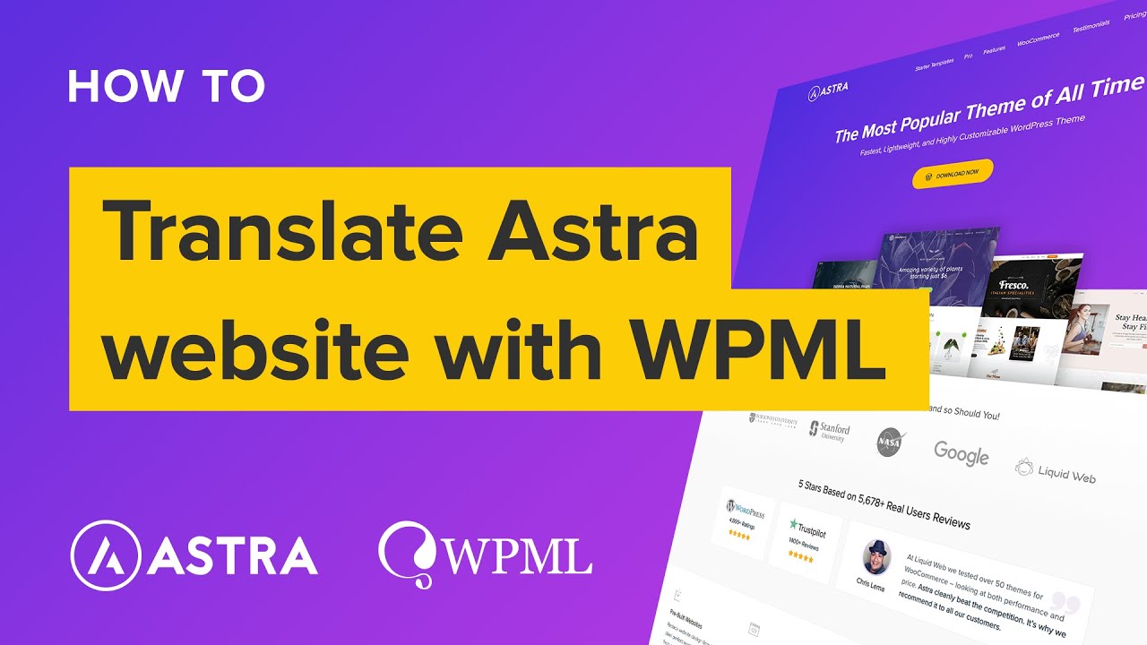 How to translate your Astra website with WPML (The fastest way) - YouTube