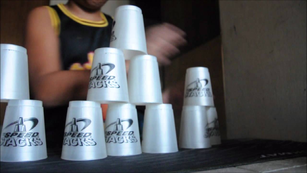 Old Rules Speed Stacking - YouTube