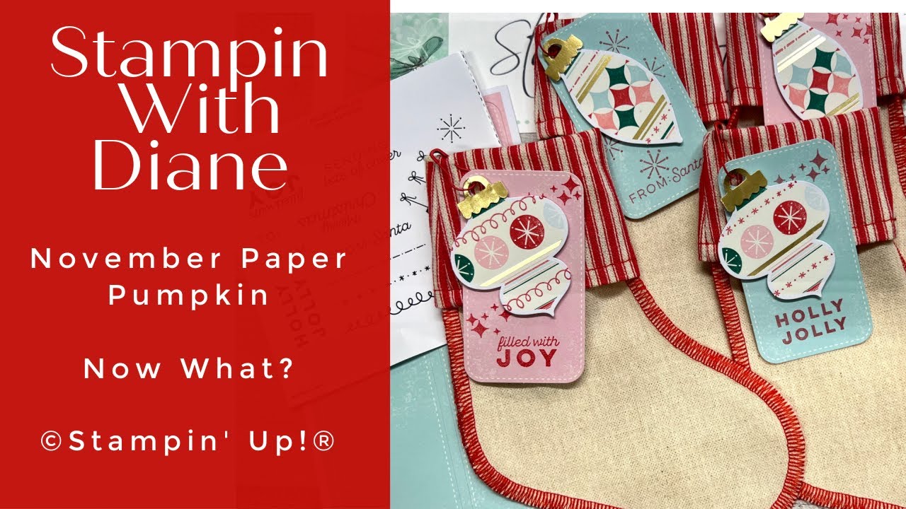 November Paper Pumpkin - YouTube