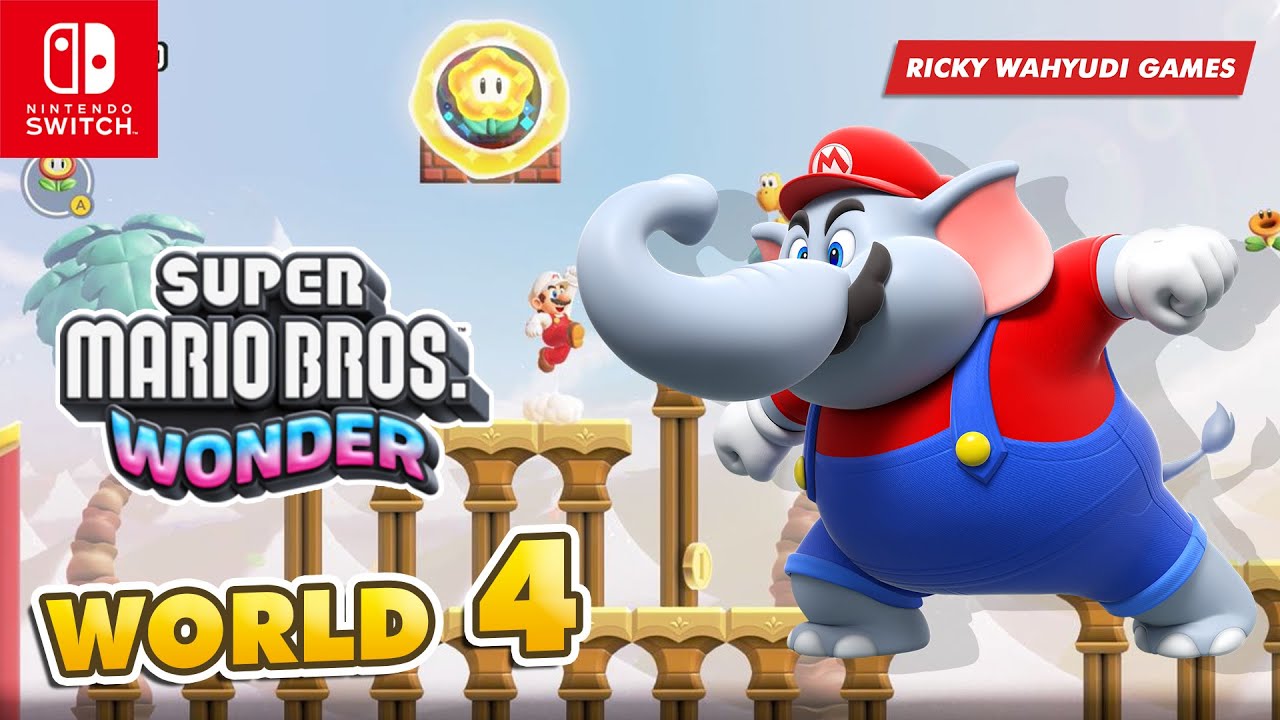 SUPER MARIO BROS. WONDER | Part 7 - Sunbaked Desert (Nintendo Switch ...