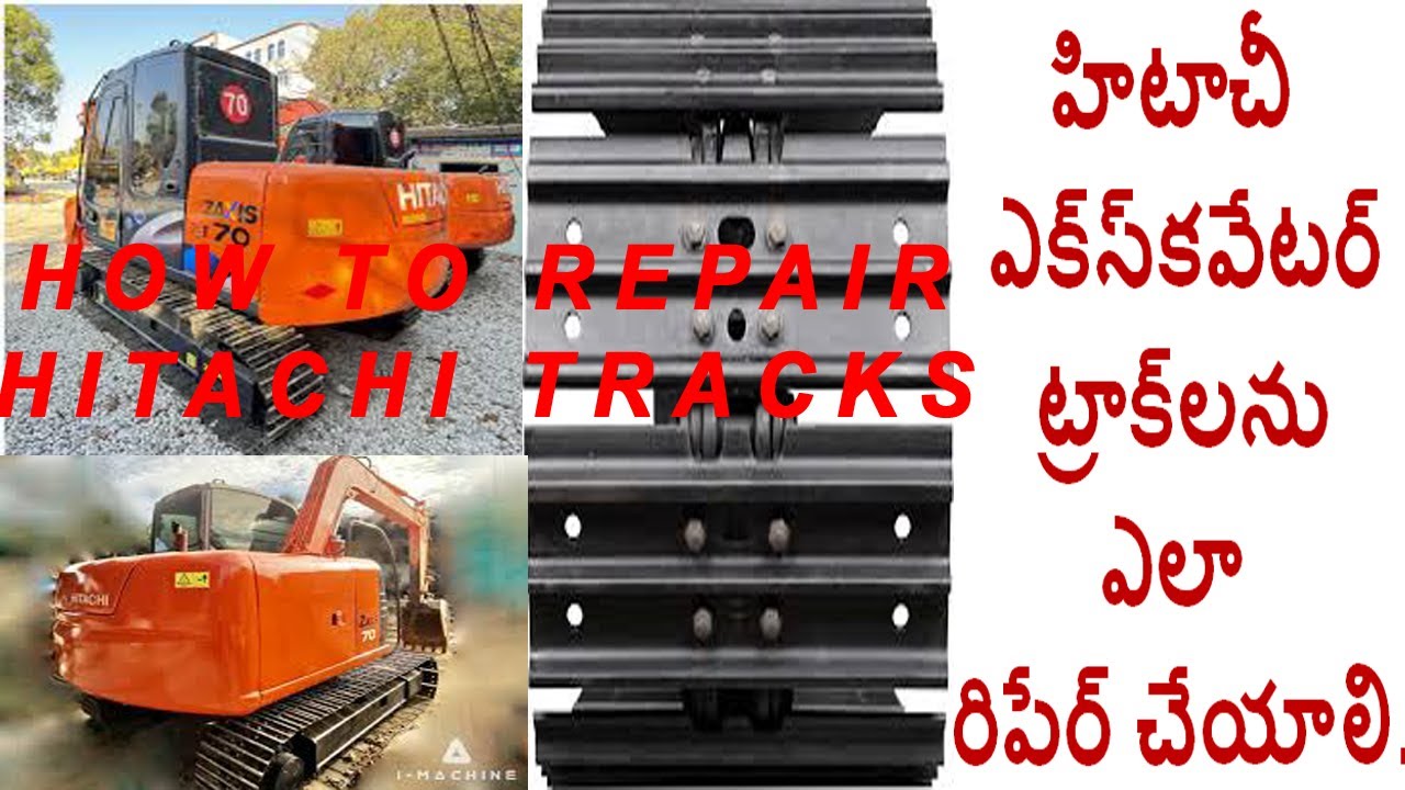 #hitachi Tracks #repairwork. - YouTube