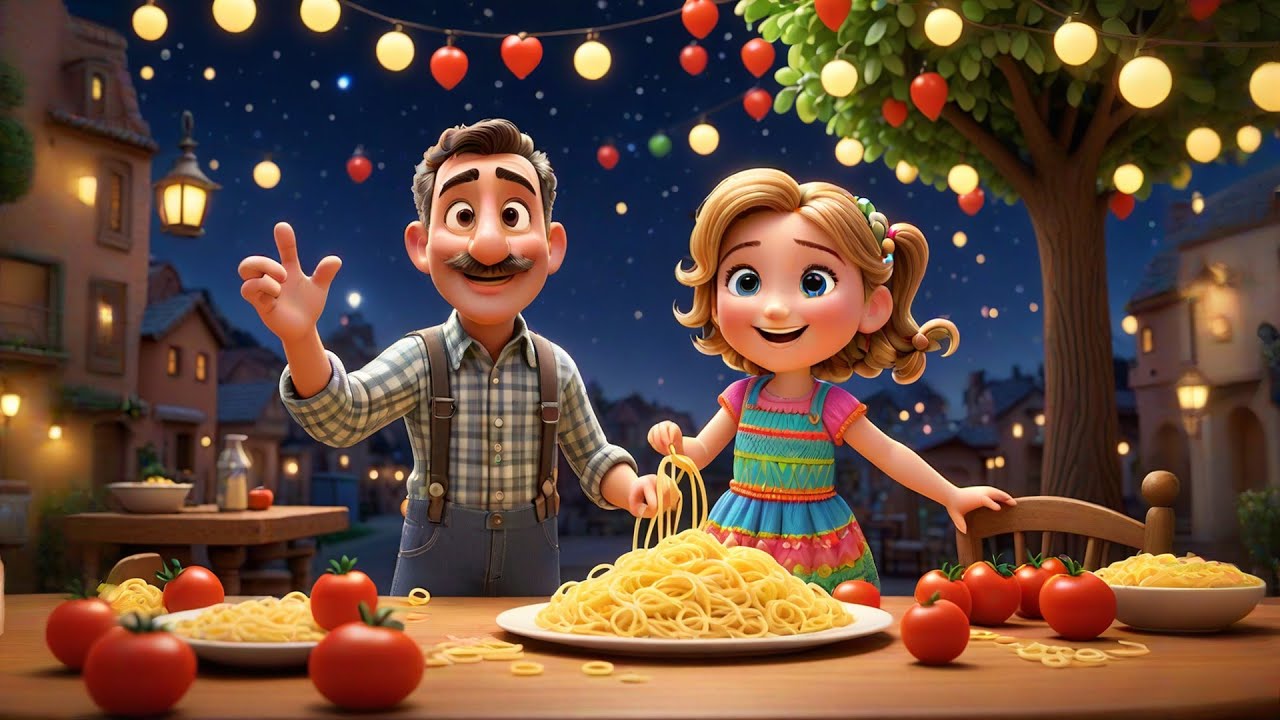 Spaghetti Twist Dance — Slurpy Spin Song! | Fun Pasta Song for Kids ...