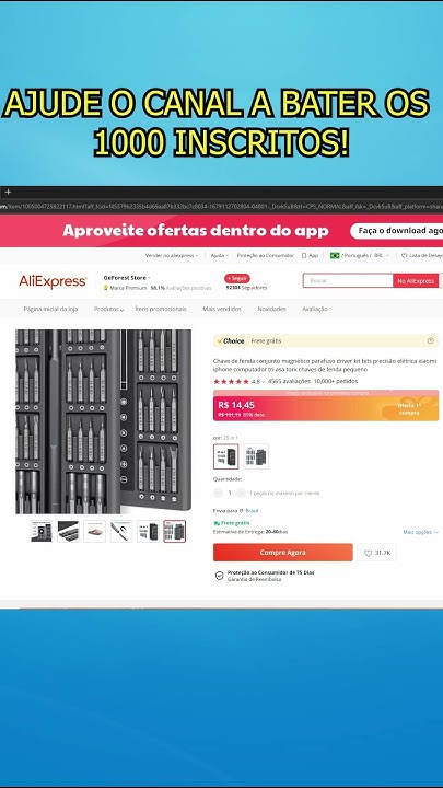 Conjunto De Chave De Fenda MagnÉtica Do Aliexpress Shorts Youtube