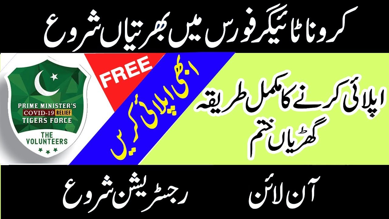 how to apply for Tiger Force with app - How To Online Register PM Tiger ...