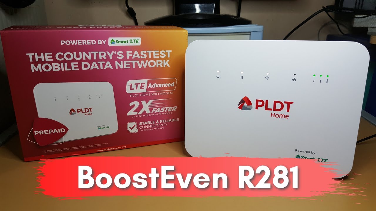 Boosteven R281 Unboxing and Speed Test | LTE Advanced - YouTube