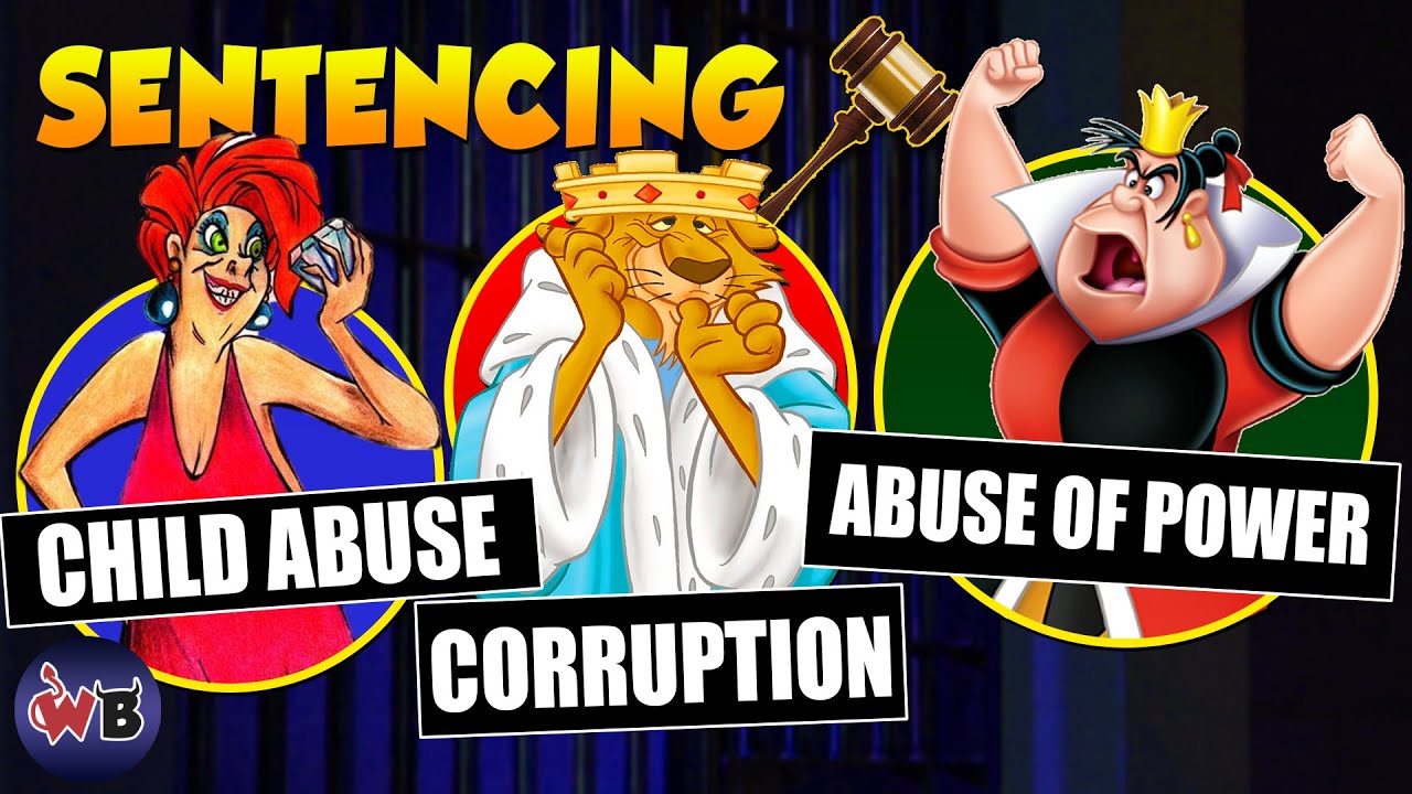 Sentencing Disney Villains For Their Crimes ⚖️ (Queen of Hearts, King ...