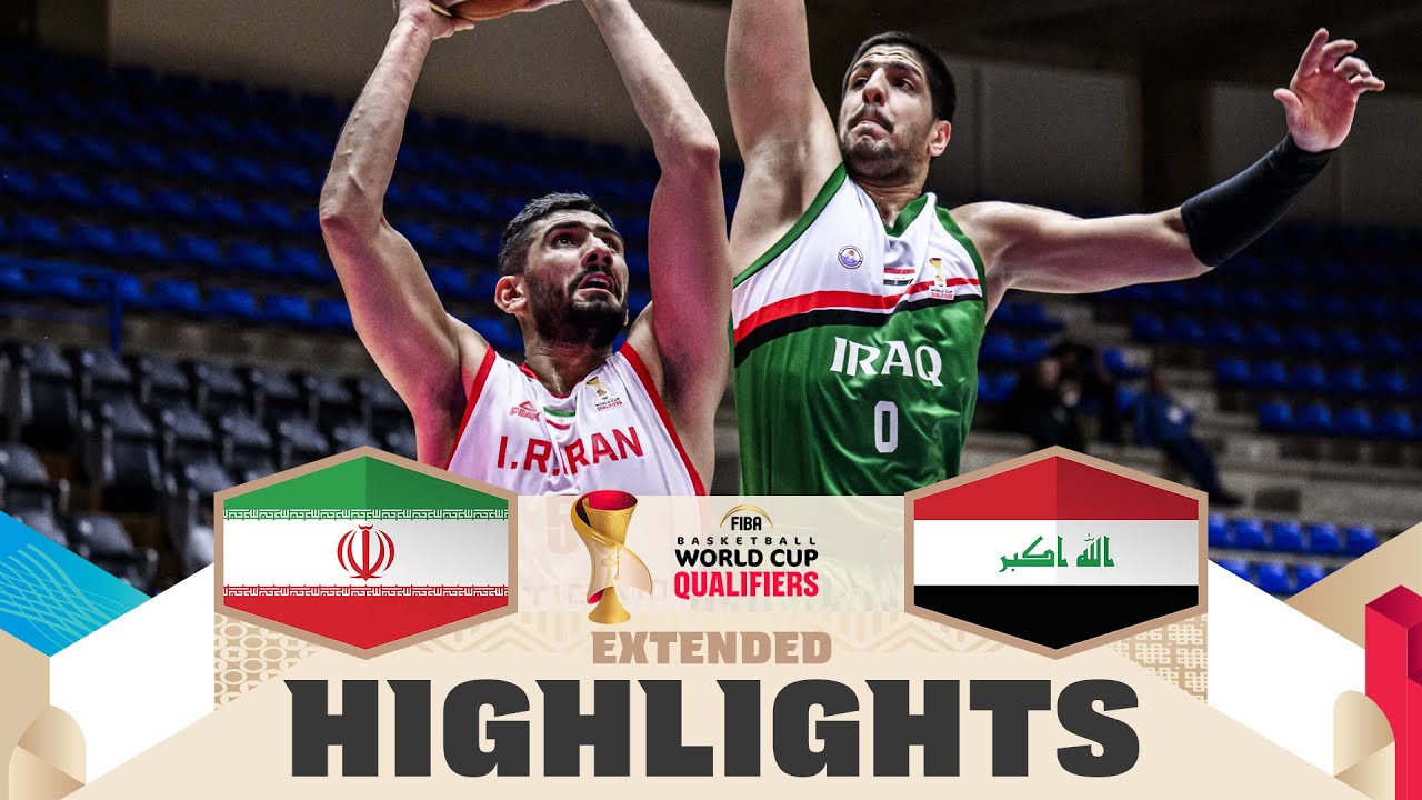Iran 🇮🇷 v Iraq 🇮🇶 | Extended Highlights | FIBA Basketball World Cup ...