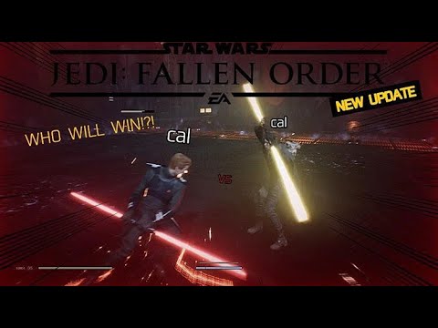 Cal Vs EVIL Cal - NEW update - Star Wars Jedi Fallen Order - YouTube