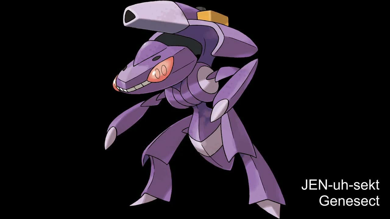 How to Pronounce Genesect (American English) - YouTube