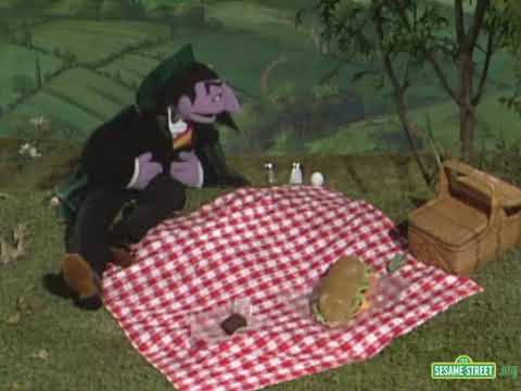 Classic Sesame Street The Count's Picnic - YouTube