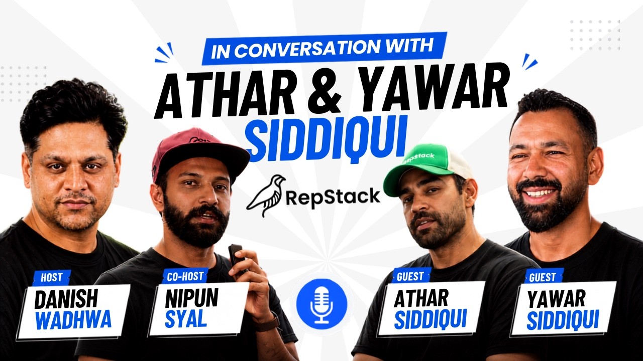 In Conversation with Athar & Yawar Siddiqui - Repstack | Danish Wadhwa ...
