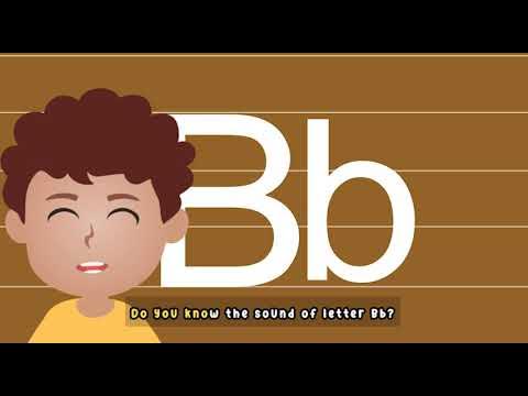 THE LETTER B SONG | NURSERY RHYME | ALPHABET | EDUCATIONAL VIDEO - YouTube