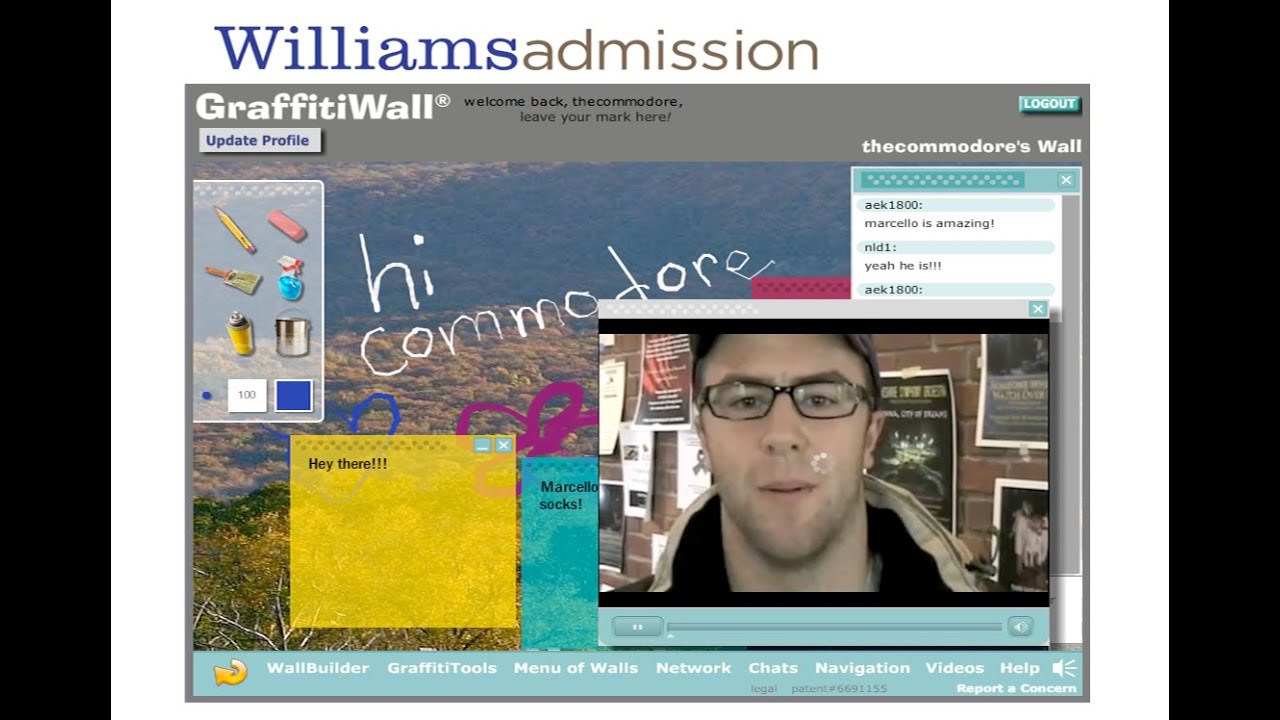 GraffitiWall: Williams College Virtual Campus Tour - YouTube