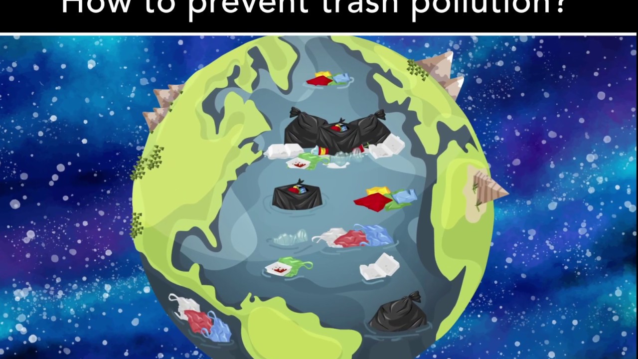 How to prevent trash pollution? Infographic - YouTube