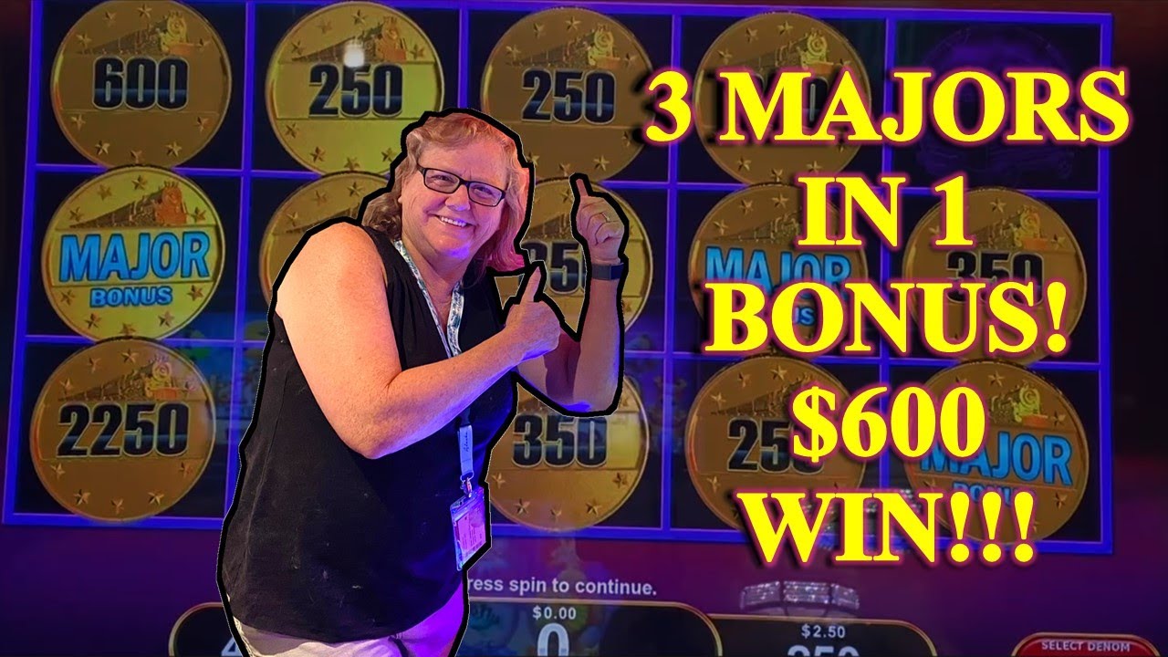 Slot Machine Play - Dynamite Dash, All Aboard - 3 MAJORS IN ONE BONUS ...