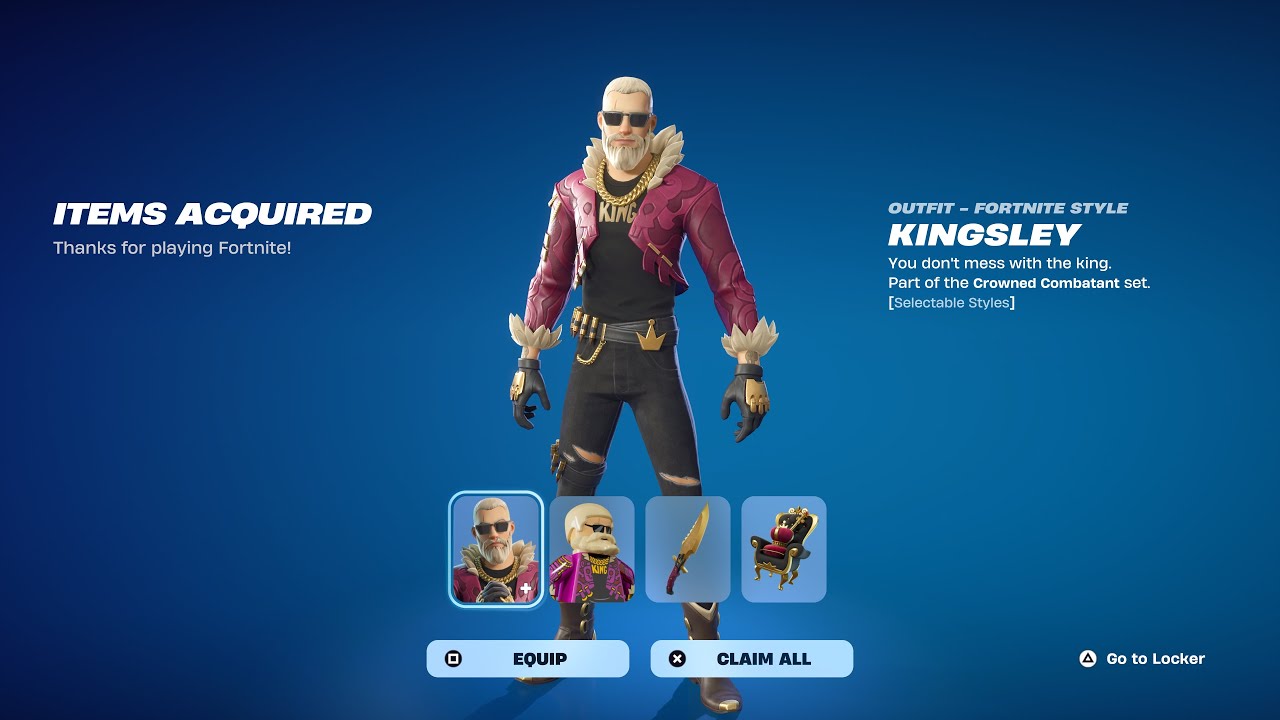 HOW TO GET KINGSLEY SKIN IN FORTNITE! - YouTube