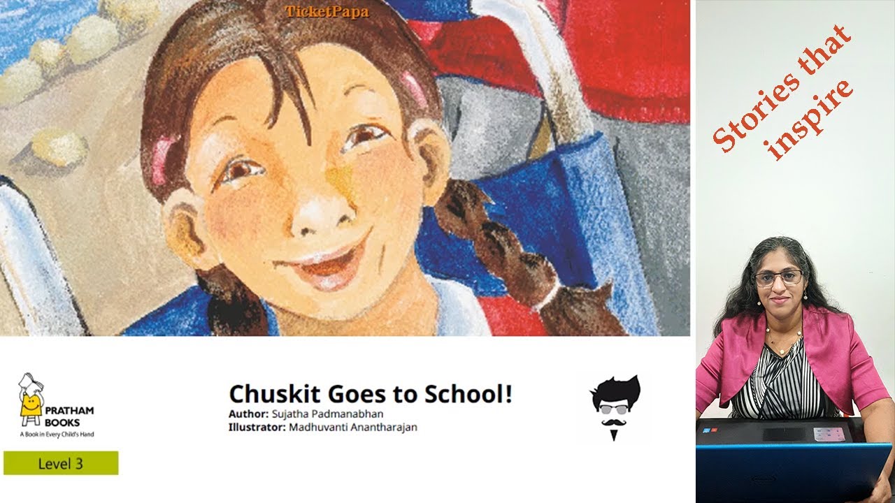 Stories for Children : Chuskit Goes to School! - YouTube