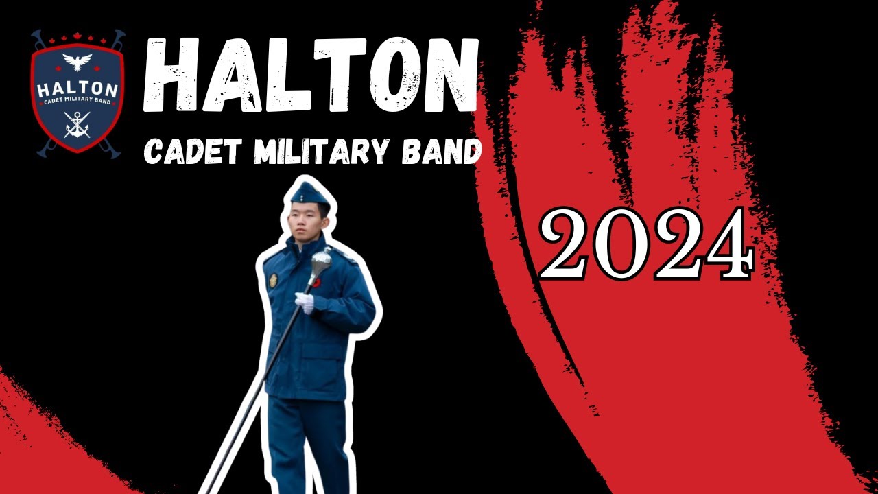 Halton Cadets Military Band 2024 - YouTube