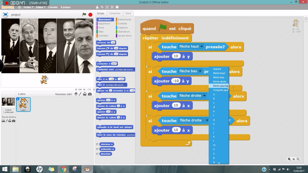 Scratch pour les débutants Leçon 22 Scratch par Jean-Luc DELBANI - YouTube