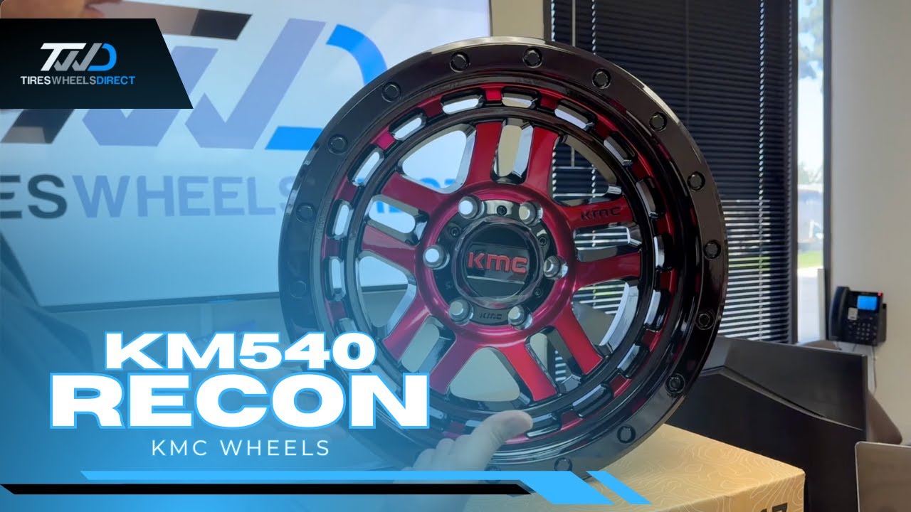 KMC KM540 Recon Wheels | Bold and Rugged Design - YouTube