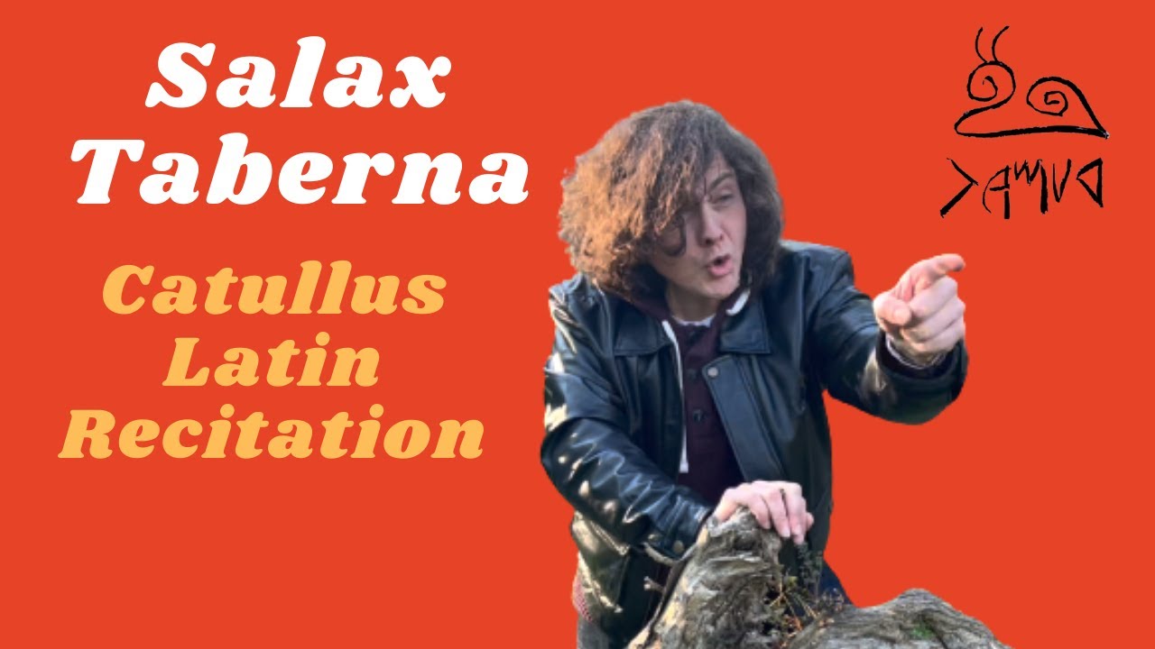 Catullus 37 (Salax taberna), Latin Recitation, Choliambus - YouTube