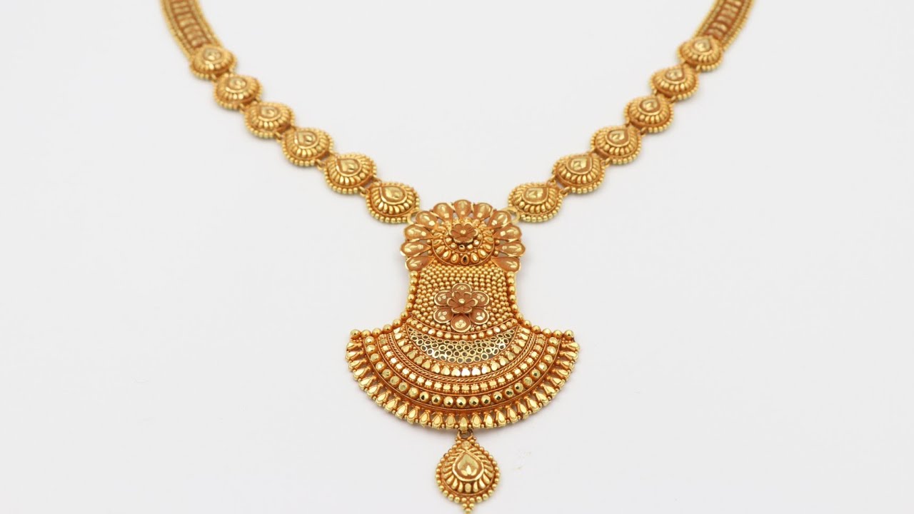 Gold Necklace Design Making | Learn How to Make This Design - Gold ...