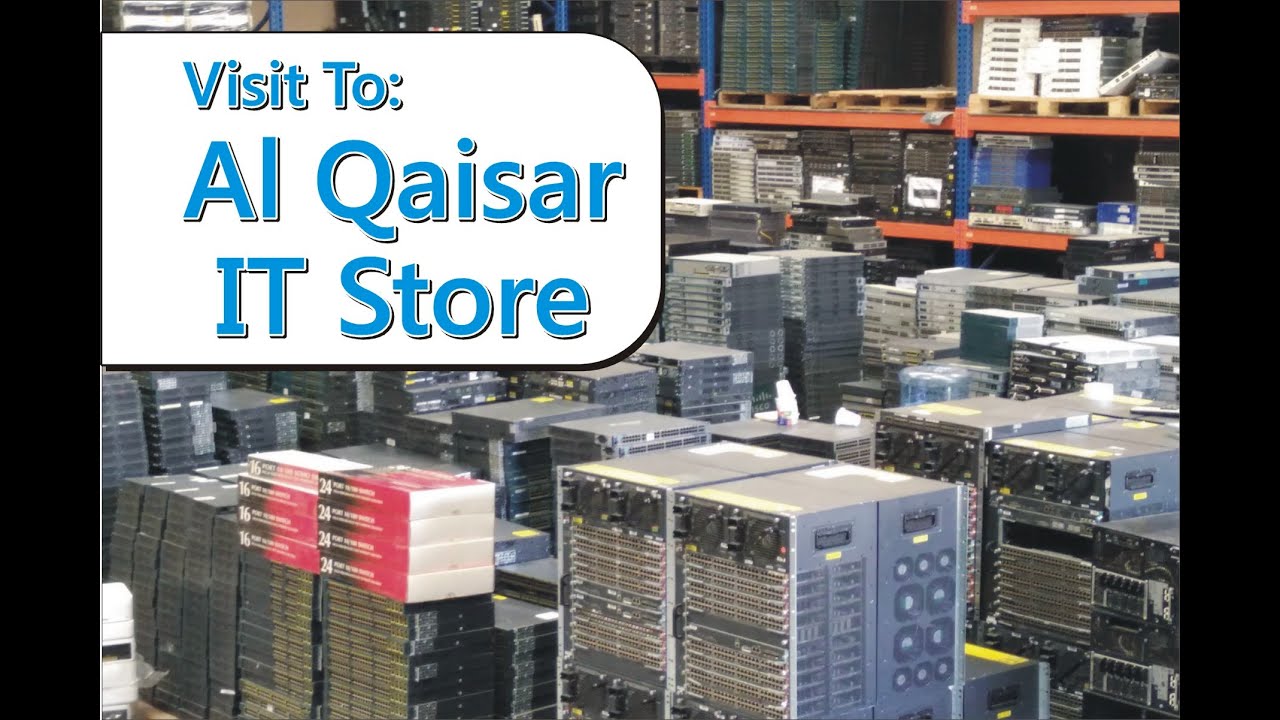 Visit to AL QAISAR IT STORE - YouTube