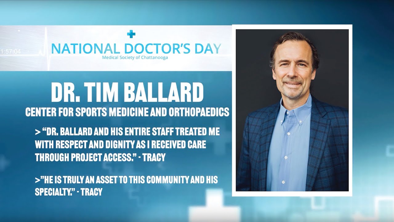 Dr. Tim Ballard Recognized for National Doctors Day - YouTube
