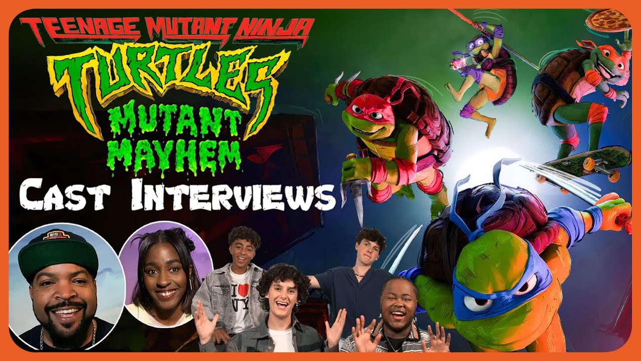 Ayo Edebiri Interview w/ Ice Cube & Ninja Turtles! - YouTube