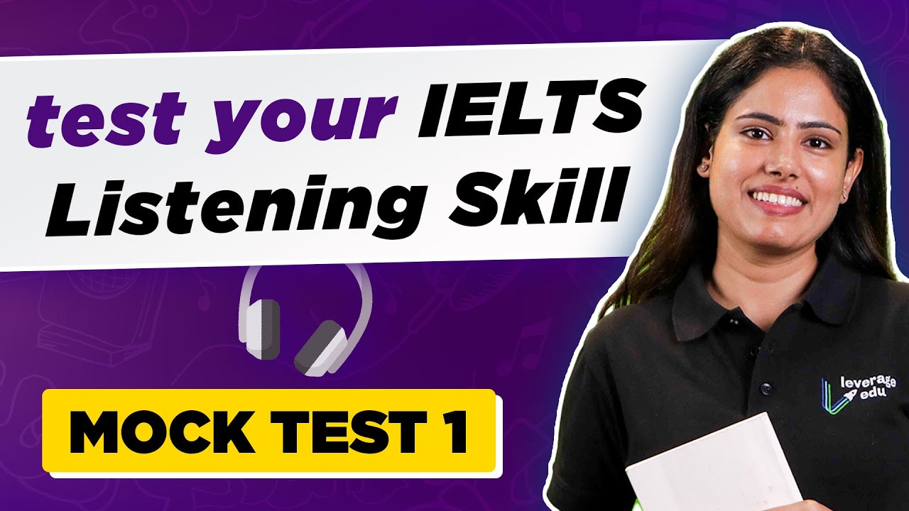 Free IELTS listening practice test with Answers | Leverage IELTS - YouTube