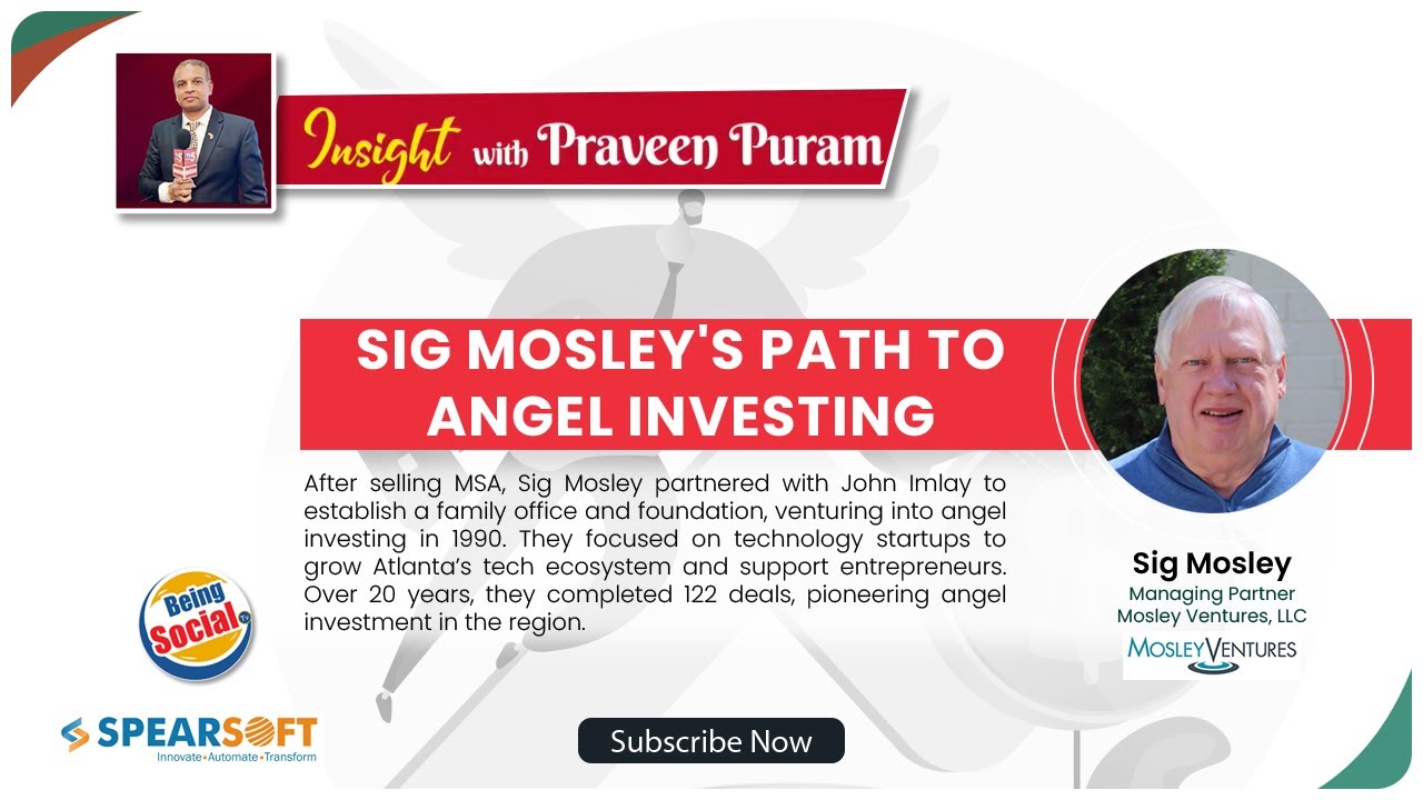 Sig Mosley's Path to Angel Investing - YouTube