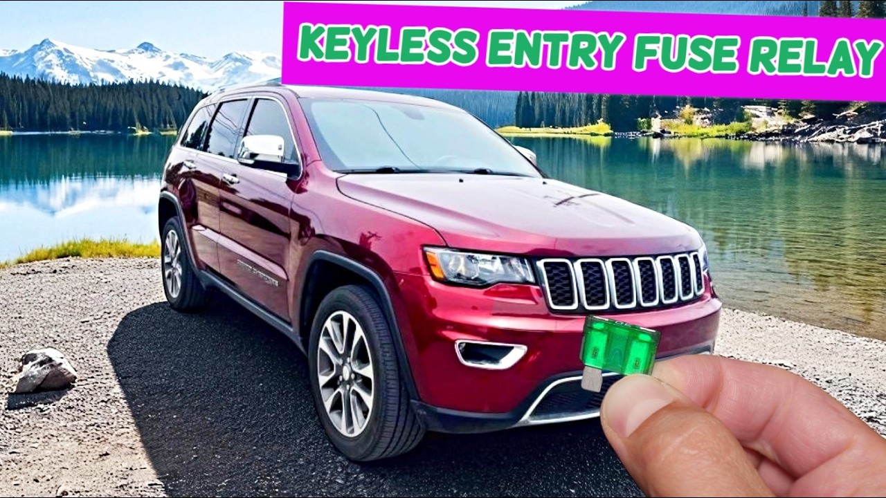 Jeep Grand Cherokee Keyless Entry Fuse Relay Location Replacement 2011 ...